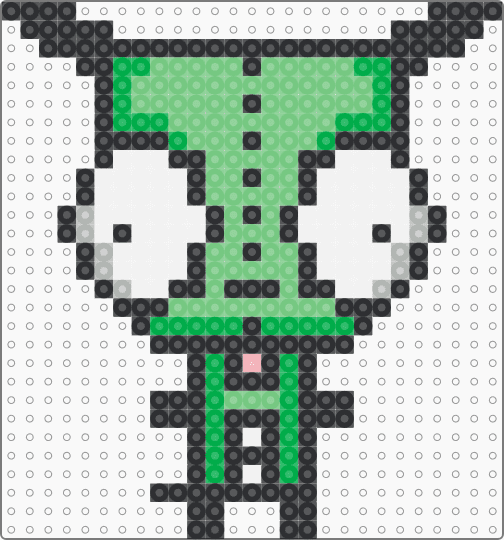 30 Free Alien Fuse Bead Patterns - Blast Off to Pixelated Perfection ...