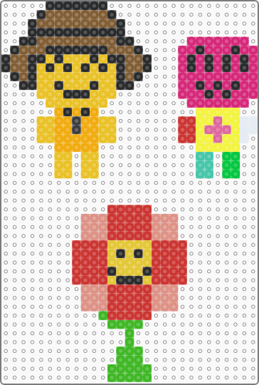 30 Free Roblox Fuse Bead Patterns - Level Up Your Creations! - Kandi ...