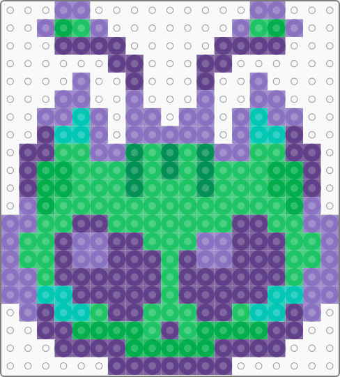 30 Free Alien Fuse Bead Patterns - Blast Off to Pixelated Perfection ...