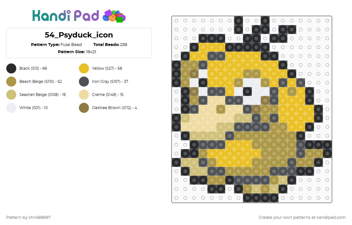 Pokémon Collection - Kandi Pad | Kandi Patterns, Fuse Bead Patterns ...