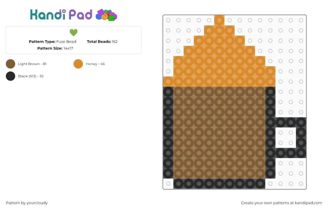 💚 Fuse Bead Pattern - Kandi Pad | Kandi Patterns, Fuse Bead Patterns ...