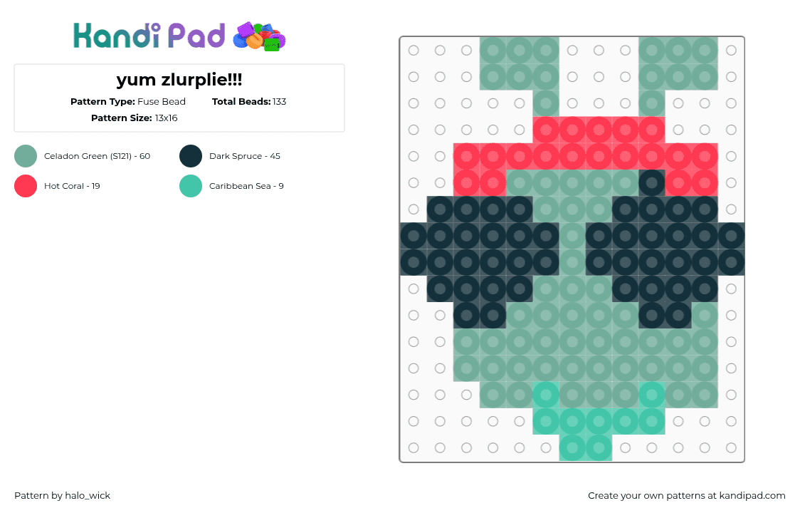Regavator Fuse Bead Patterns - Gallery - Kandi Pad | Kandi Patterns ...