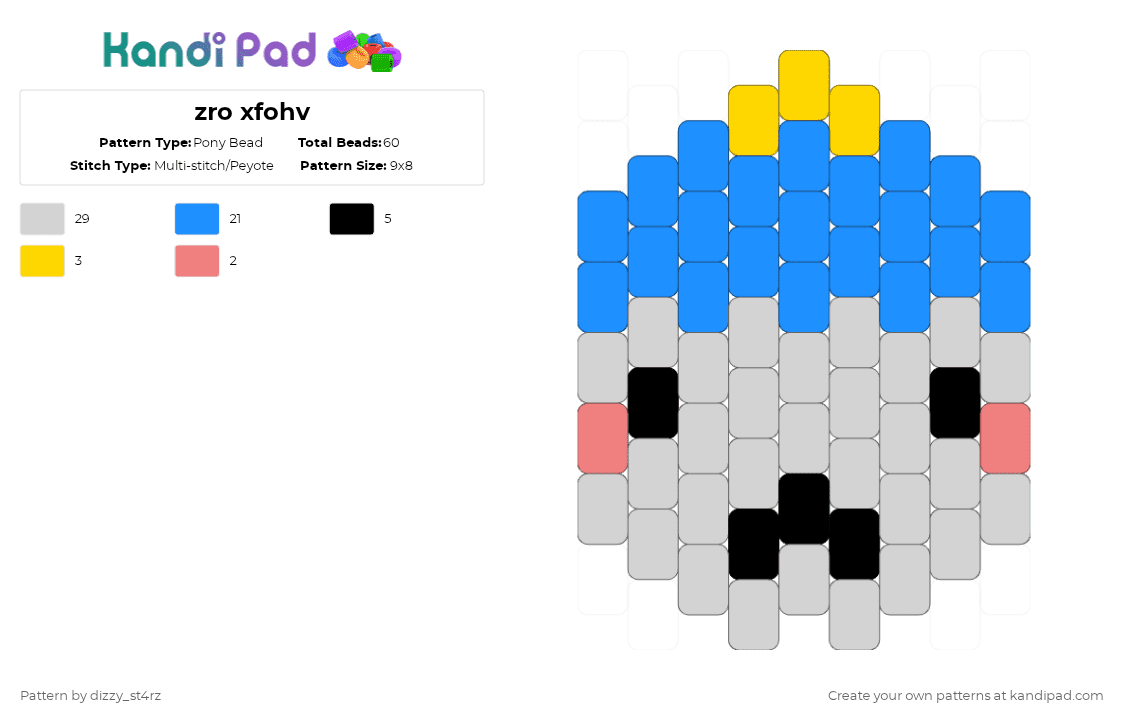 Zro xfohv Pony Bead Pattern - Kandi Pad | Kandi Patterns, Fuse Bead ...