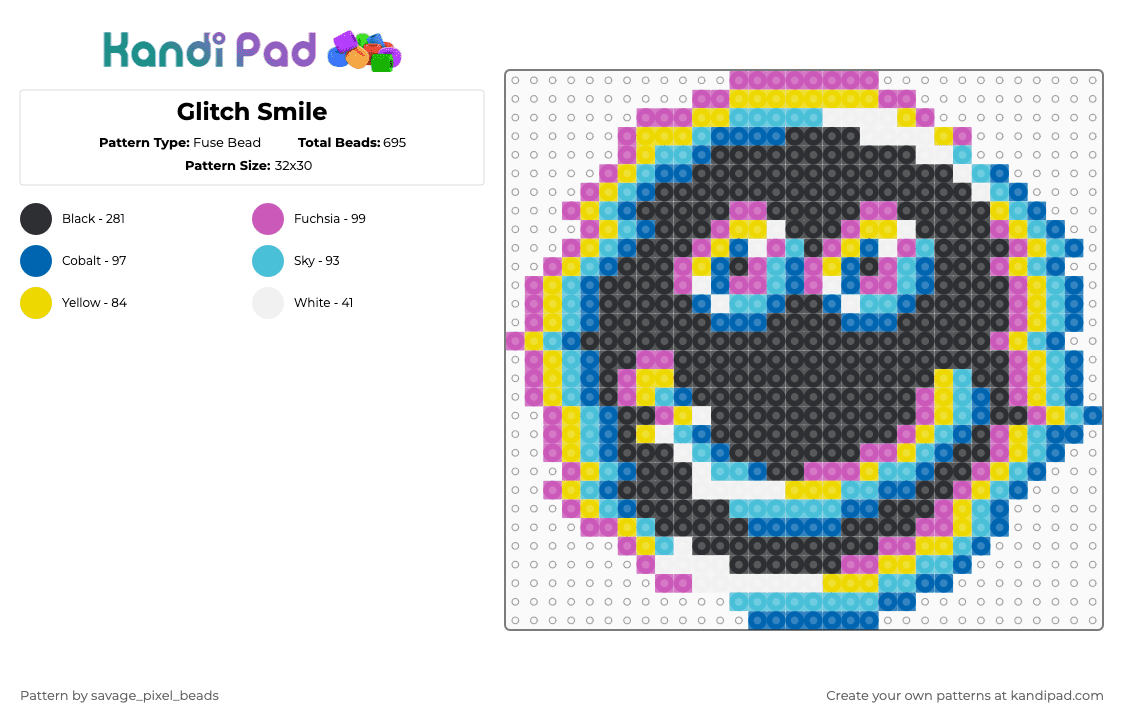 Trippy Collection - Kandi Pad | Kandi Patterns, Fuse Bead Patterns ...