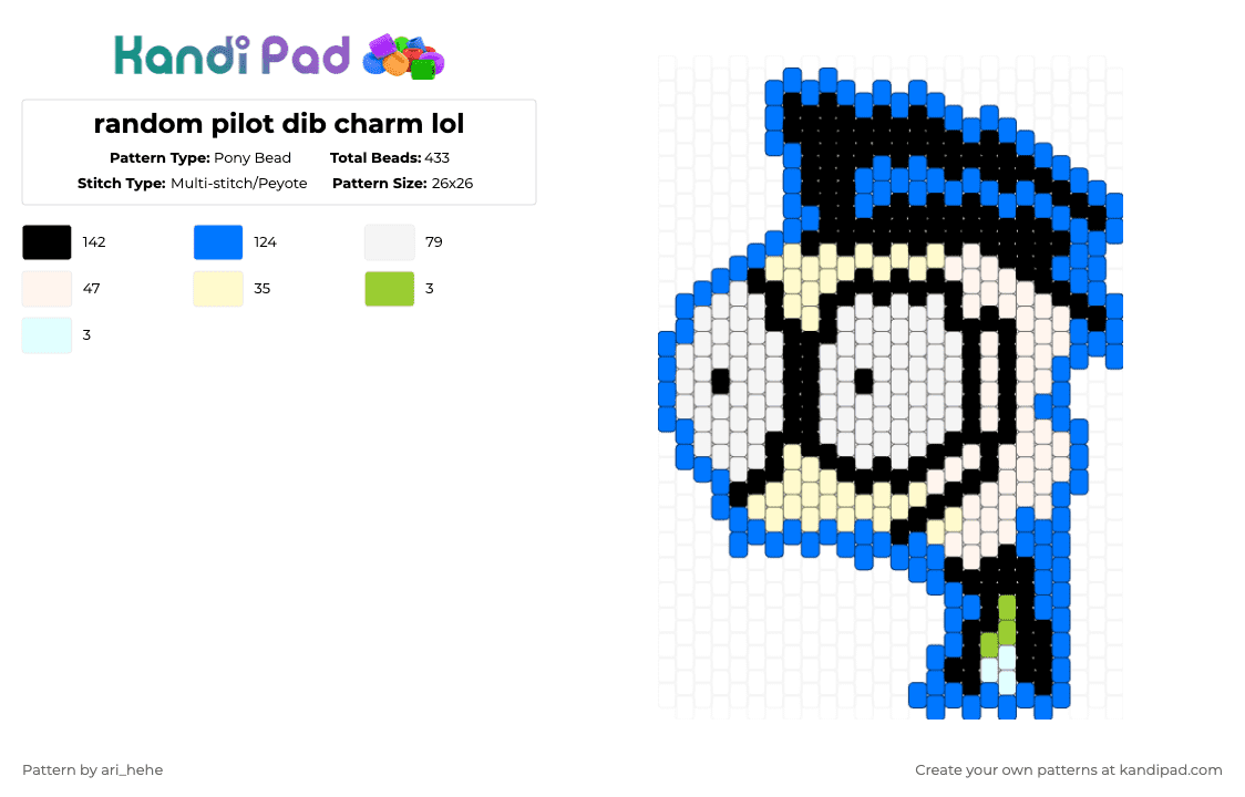 Pilot Pony Bead Patterns - Gallery - Kandi Pad | Kandi Patterns, Fuse ...