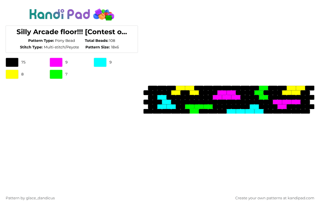 Silly Arcade floor!!! [Contest of the day?? what??????] Pony Bead ...