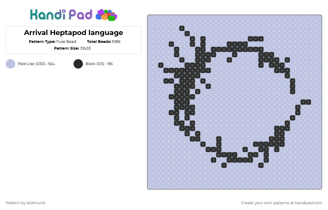 Language Fuse Bead Patterns - Gallery - Kandi Pad | Kandi Patterns ...