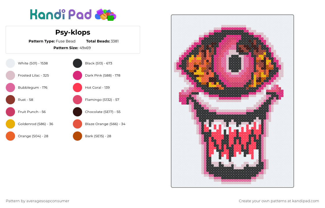 THIS IS NOICEEE Collection - Kandi Pad | Kandi Patterns, Fuse Bead ...