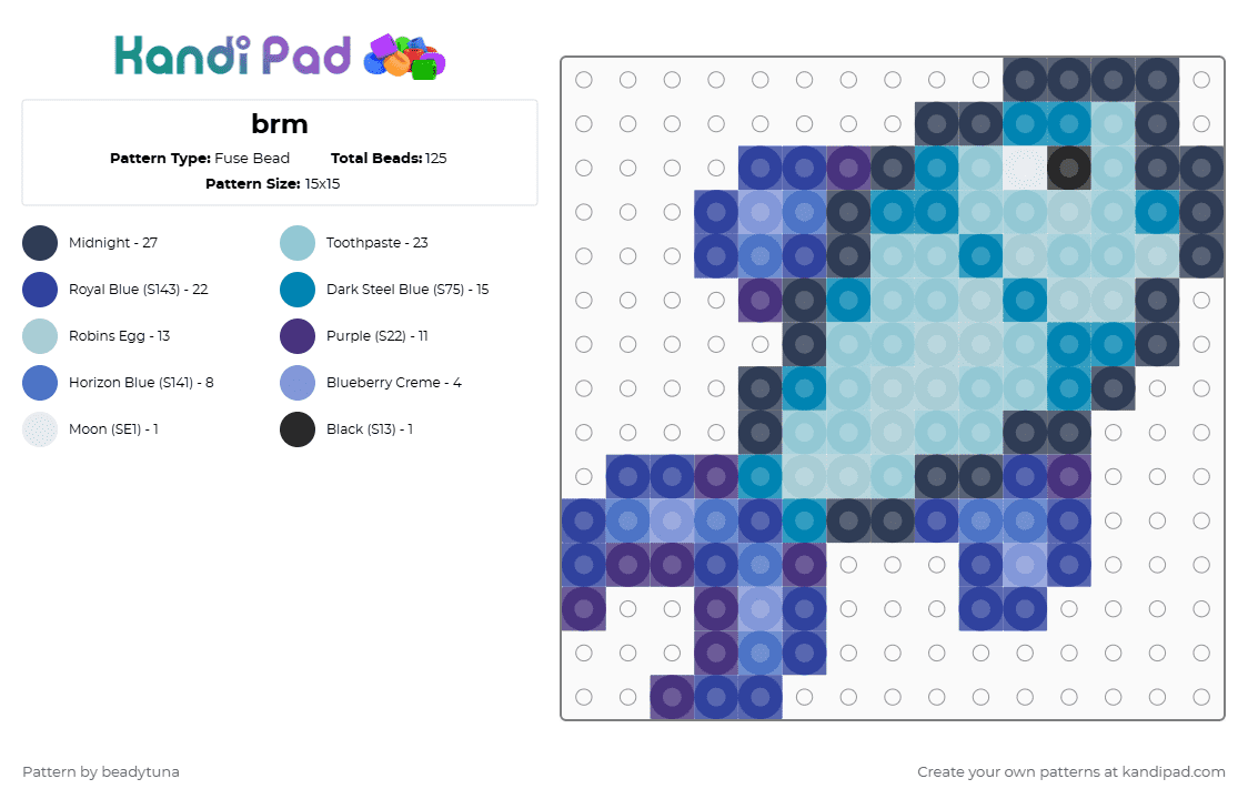 Brm Fuse Bead Pattern - Kandi Pad | Kandi Patterns, Fuse Bead Patterns ...