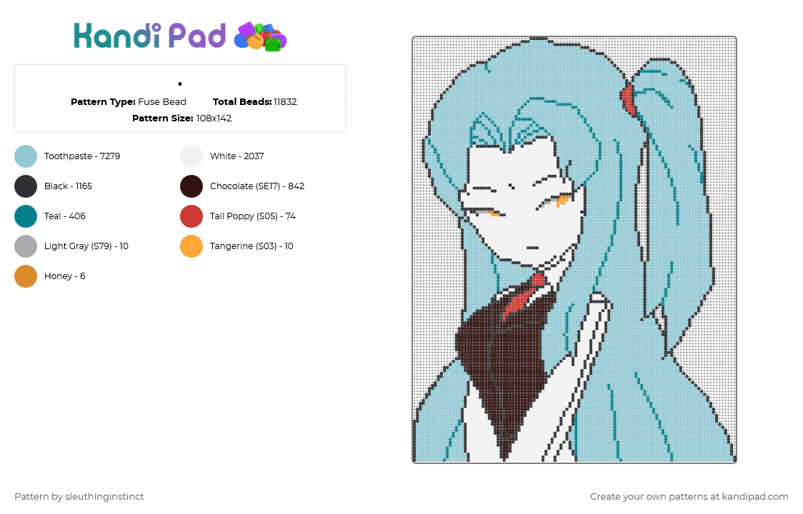 . Fuse Bead Pattern - Kandi Pad | Kandi Patterns, Fuse Bead Patterns ...