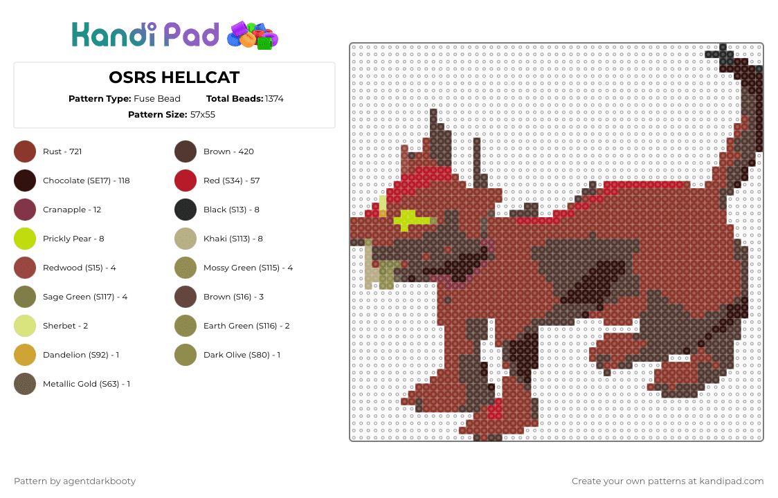 OSRS Collection - Kandi Pad | Kandi Patterns, Fuse Bead Patterns, Pony ...