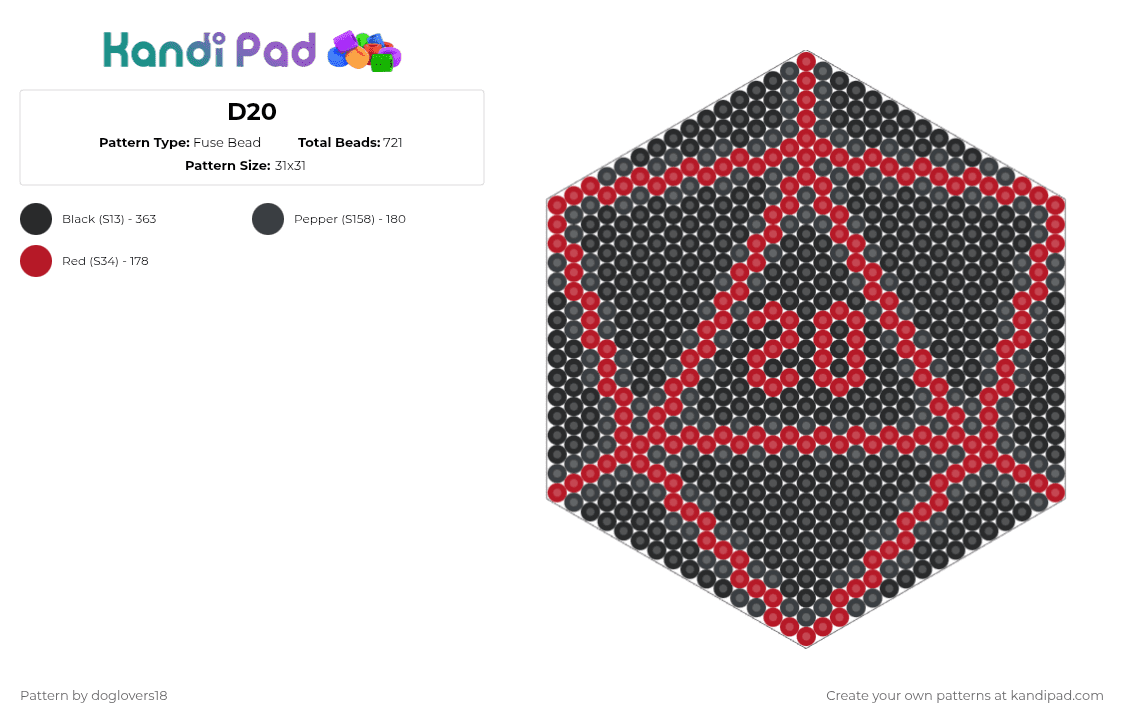20 Fuse Bead Patterns - Gallery - Kandi Pad | Kandi Patterns, Fuse Bead ...