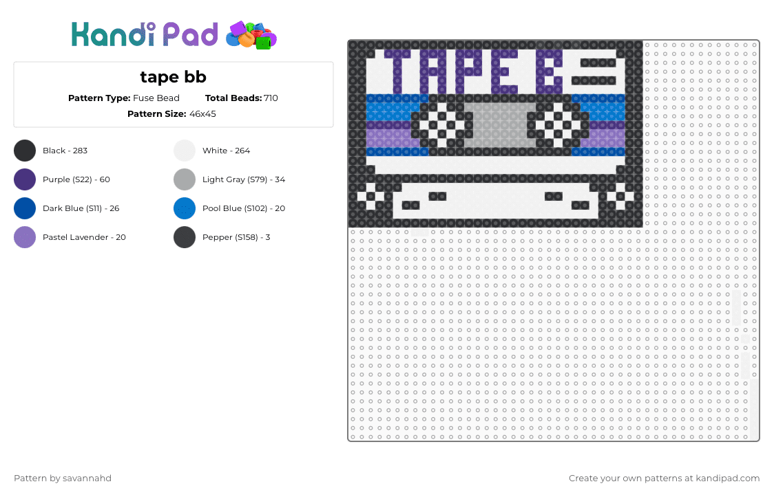 perler-artist themed Collection - Kandi Pad | Kandi Patterns, Fuse Bead ...