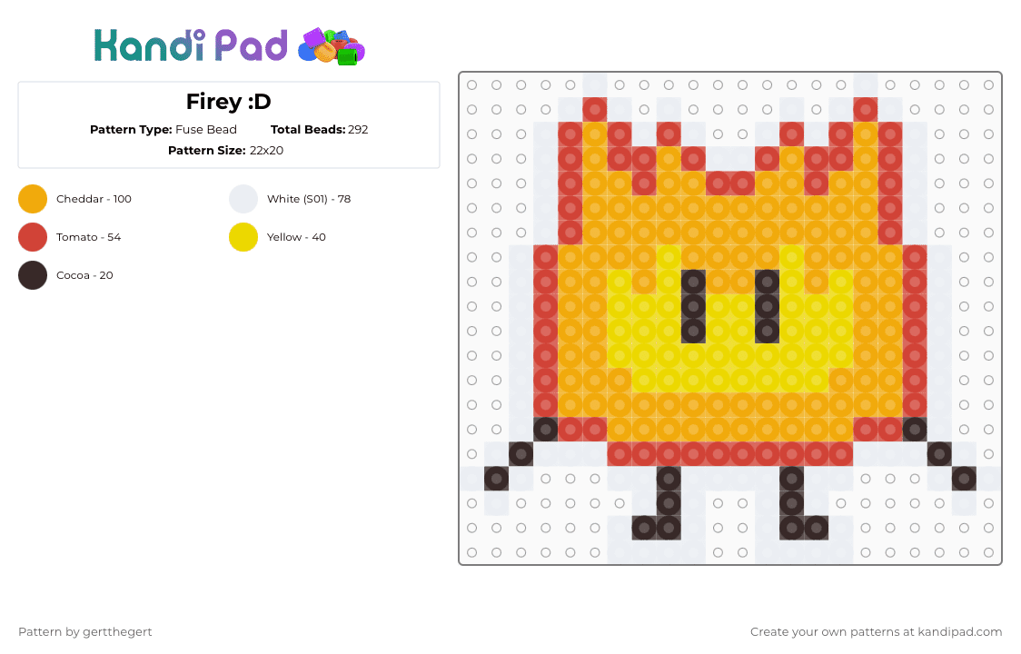 Bfdi Fuse Bead Patterns - Gallery - Kandi Pad | Kandi Patterns, Fuse ...