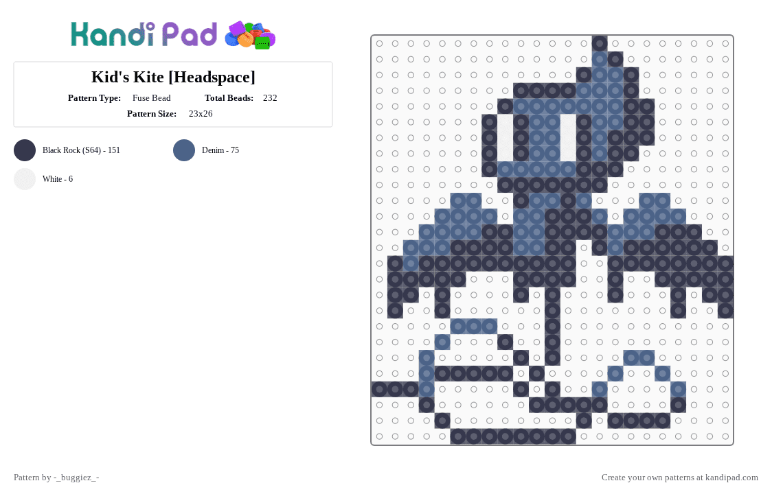 Kids Kite Fuse Bead Patterns - Gallery - Kandi Pad | Kandi Patterns ...