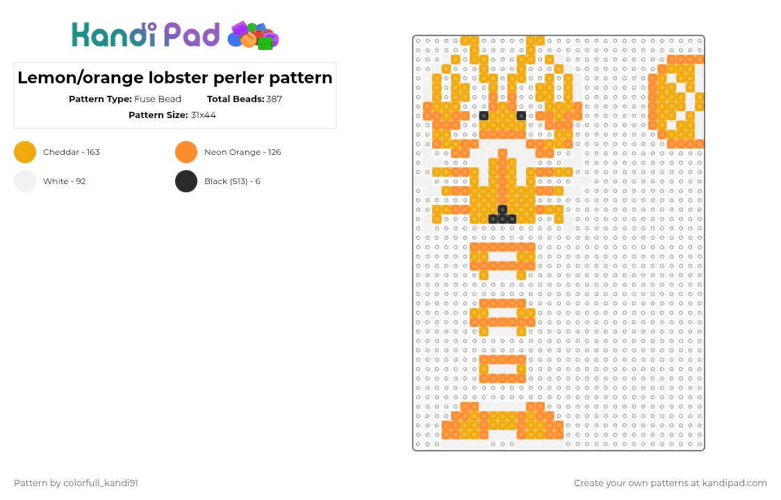 Perler Bead Patterns Fuse Bead Patterns - Gallery - Kandi Pad | Kandi ...