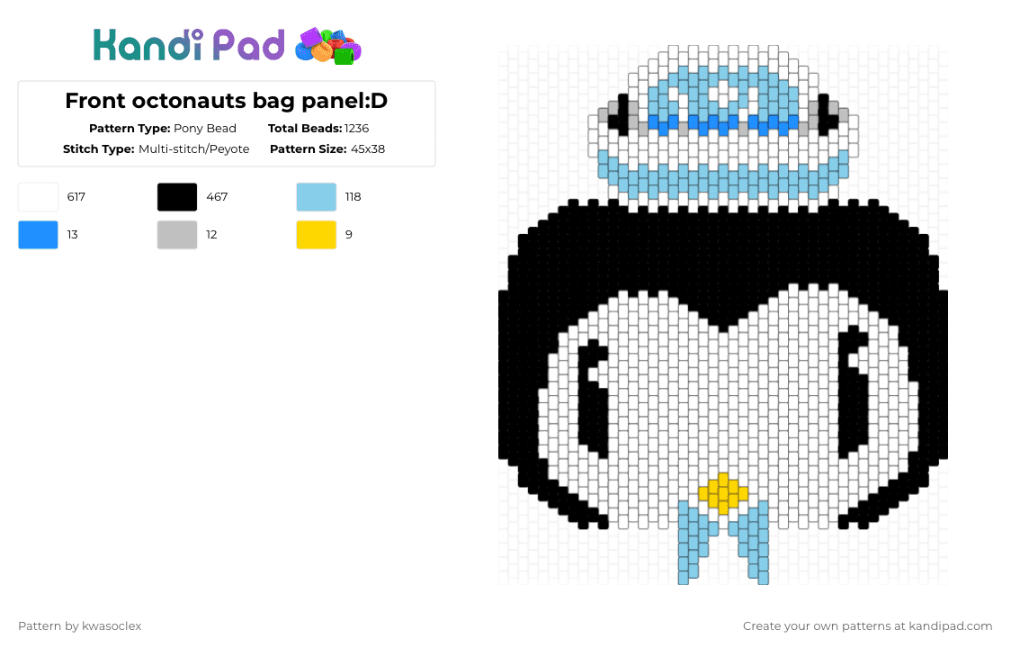 Octonauts Pony Bead Patterns - Gallery - Kandi Pad | Kandi Patterns ...