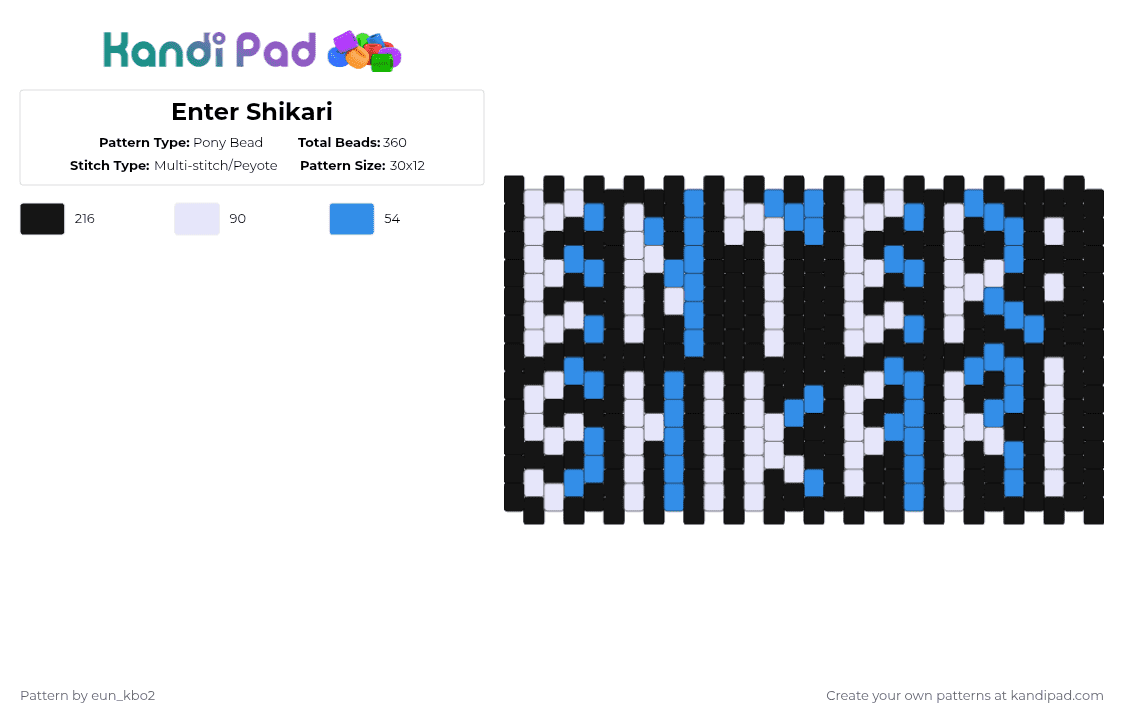 Enter Shikari Pony Bead Pattern - Kandi Pad | Kandi Patterns, Fuse Bead ...
