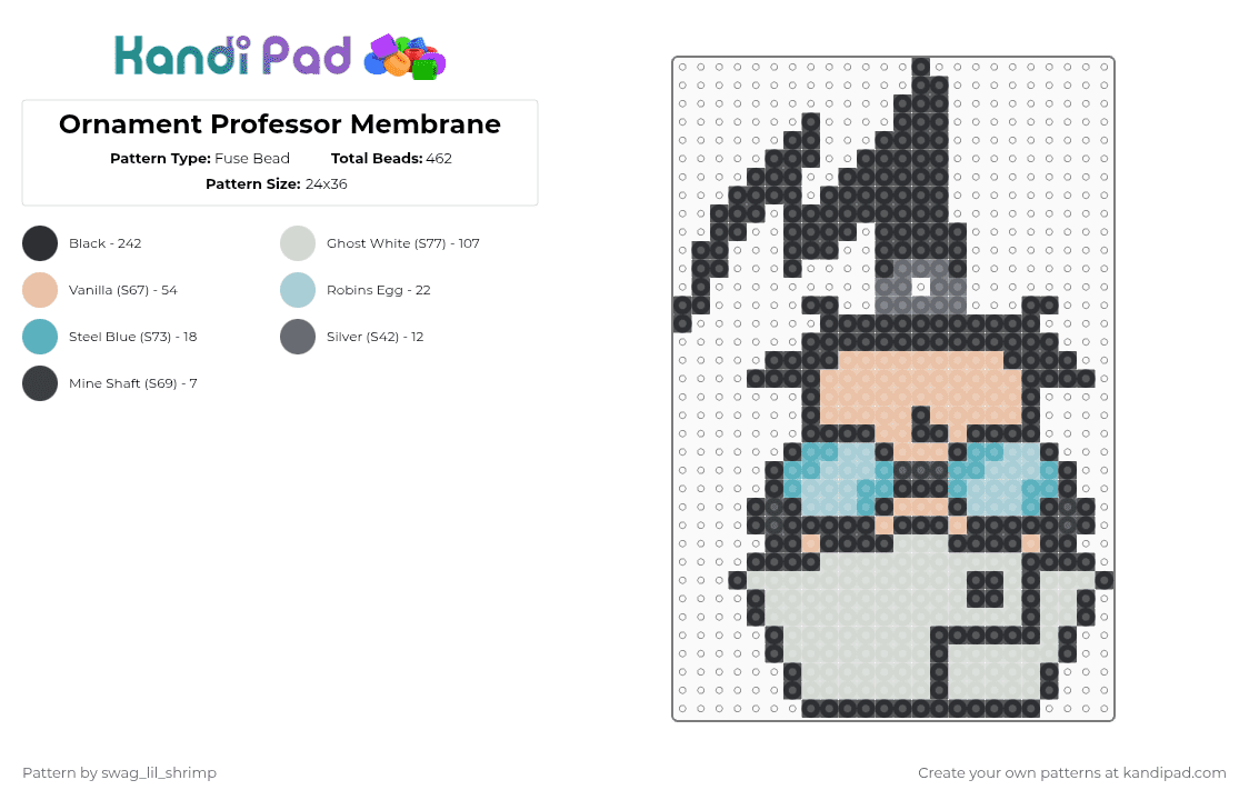 Invader Zim Collection - Kandi Pad | Kandi Patterns, Fuse Bead Patterns ...