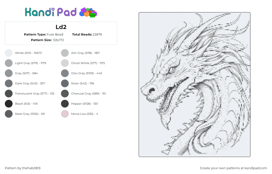 Ld2 Fuse Bead Pattern - Kandi Pad | Kandi Patterns, Fuse Bead Patterns ...