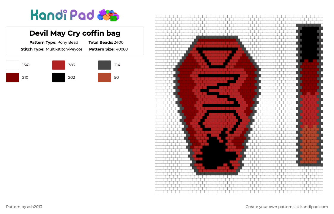 Horror Games Pony Bead Patterns - Gallery - Kandi Pad | Kandi Patterns ...