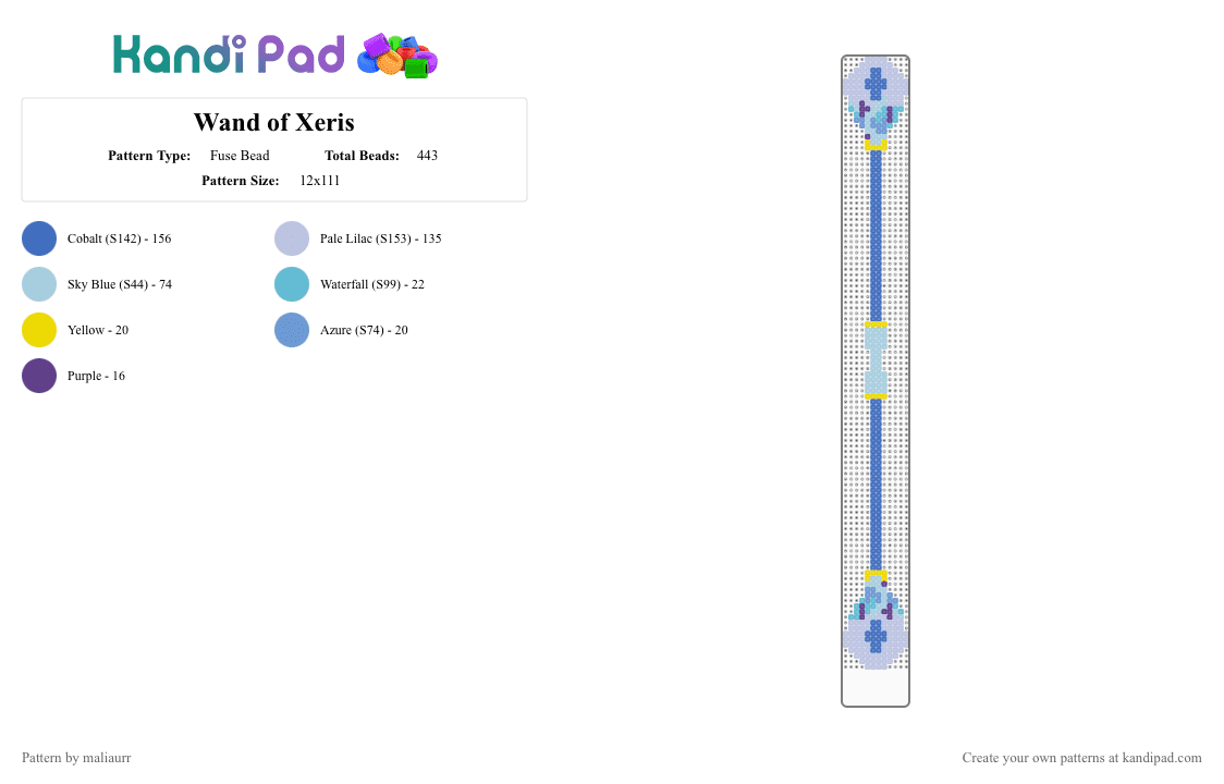 Lolirock Fuse Bead Patterns - Gallery - Kandi Pad | Kandi Patterns ...