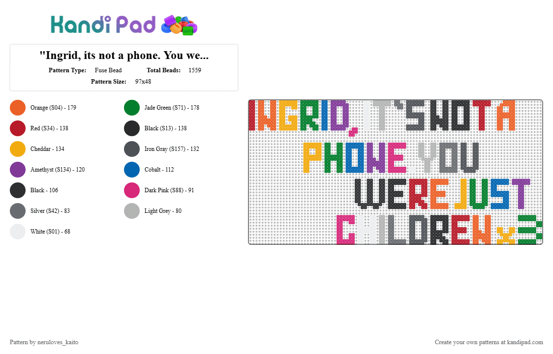 "Ingrid, its not a phone. You were just children (x3)" - Sofia (Line ...
