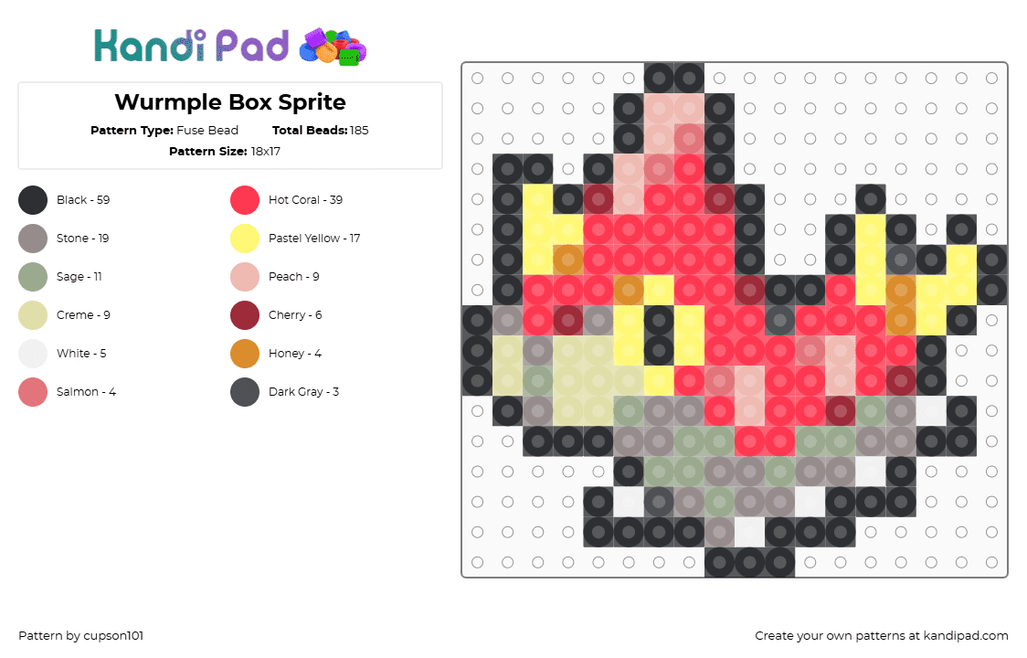 Pokemon Hama Perler Sprites Pixel Art By Windupladybug