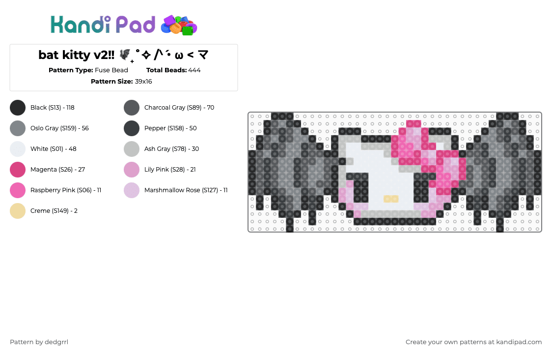 Bat kitty v2!! 🦇₊˚ /ᐠ´・ω