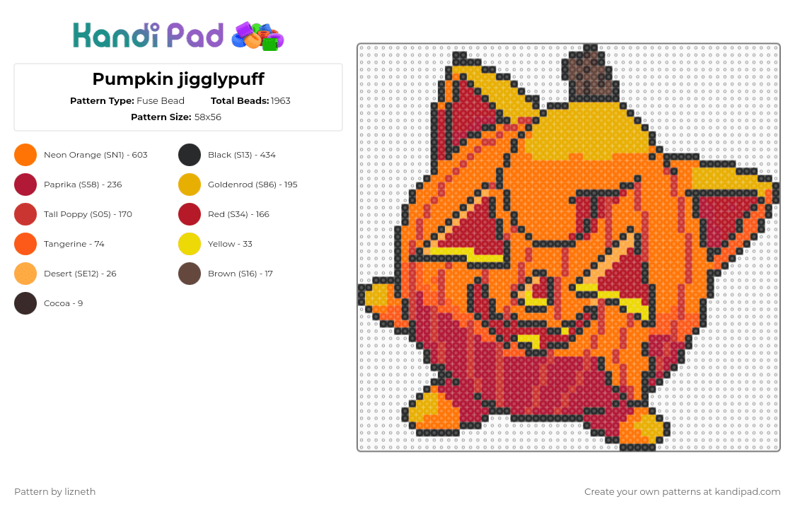 Pokemon Collection - Kandi Pad | Kandi Patterns, Fuse Bead Patterns ...