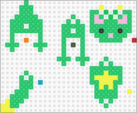 Gnarpy Fuse Bead Patterns - Gallery - Kandi Pad | Kandi Patterns, Fuse ...