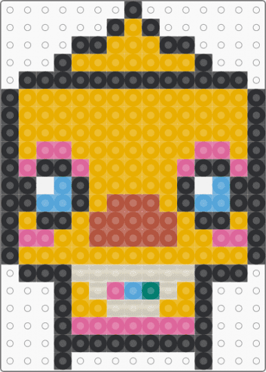 Toy Chica Fuse Bead Patterns - Gallery - Kandi Pad | Kandi Patterns ...
