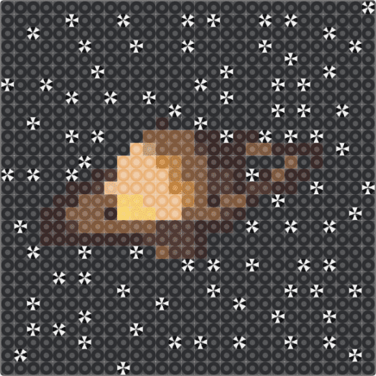 Saturn Fuse Bead Patterns - Gallery - Kandi Pad | Kandi Patterns, Fuse ...