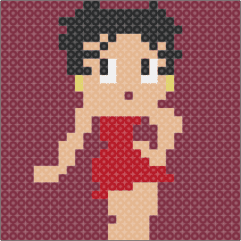 Betty Boop Fuse Bead Patterns - Gallery - Kandi Pad | Kandi Patterns ...