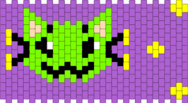 Gnarpy Pony Bead Patterns - Gallery - Kandi Pad | Kandi Patterns, Fuse ...