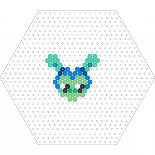 Squirm Fuse Bead Patterns - Gallery - Kandi Pad | Kandi Patterns, Fuse ...