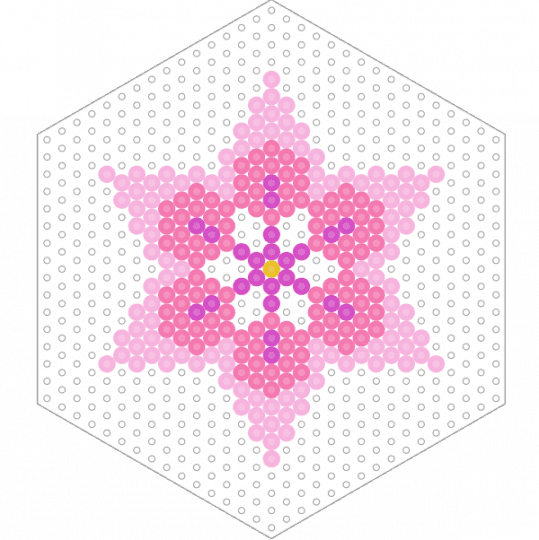 Hexagon Fuse Bead Patterns - Gallery - Kandi Pad | Kandi Patterns, Fuse ...
