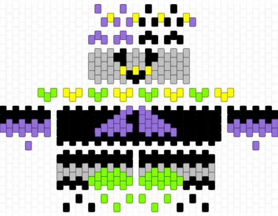clowns Collection - Kandi Pad | Kandi Patterns, Fuse Bead Patterns ...