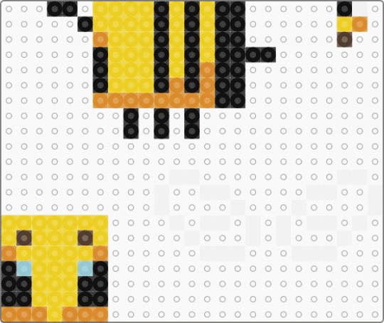 Minecraft Bee Fuse Bead Patterns - Gallery - Kandi Pad | Kandi Patterns ...