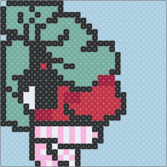 Sprout Fuse Bead Patterns - Gallery - Kandi Pad | Kandi Patterns, Fuse ...