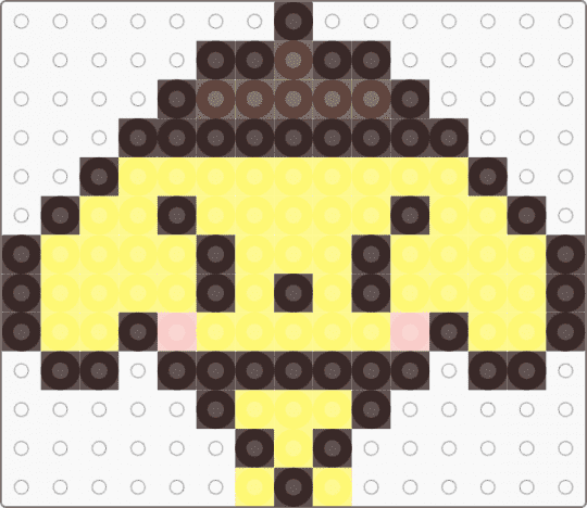 Pompompurin Fuse Bead Patterns - Gallery - Kandi Pad | Kandi Patterns ...