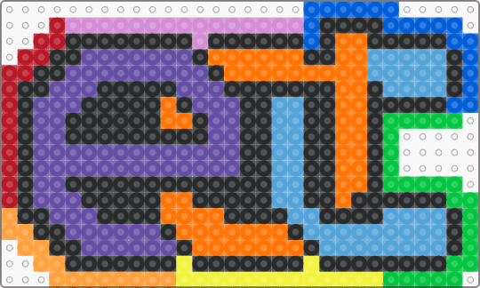 Edc Fuse Bead Patterns - Gallery - Kandi Pad | Kandi Patterns, Fuse ...