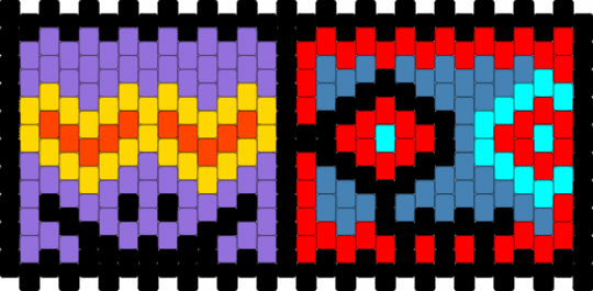 Vox Pony Bead Patterns - Gallery - Kandi Pad | Kandi Patterns, Fuse ...