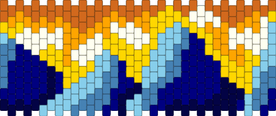 Sunset Pony Bead Patterns - Gallery - Kandi Pad | Kandi Patterns, Fuse ...