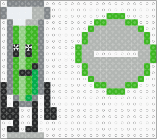 Standee Fuse Bead Patterns - Gallery - Kandi Pad | Kandi Patterns, Fuse ...