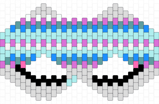 Masks 1 Collection - Kandi Pad | Kandi Patterns, Fuse Bead Patterns ...