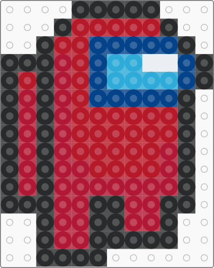 Among Us Show Fuse Bead Patterns - Gallery - Kandi Pad | Kandi Patterns ...