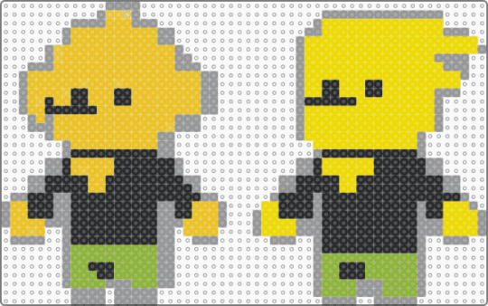 Deltarune Fuse Bead Patterns - Gallery - Kandi Pad | Kandi Patterns ...