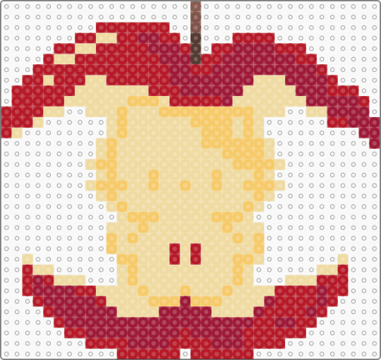 Traditional hello kitty Fuse Bead Pattern - Kandi Pad | Kandi Patterns ...