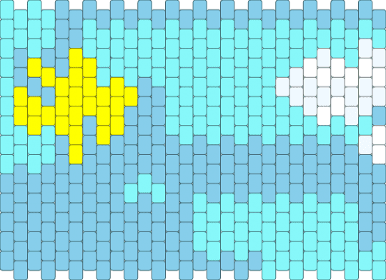 Spamton Pony Bead Patterns - Gallery - Kandi Pad | Kandi Patterns, Fuse ...